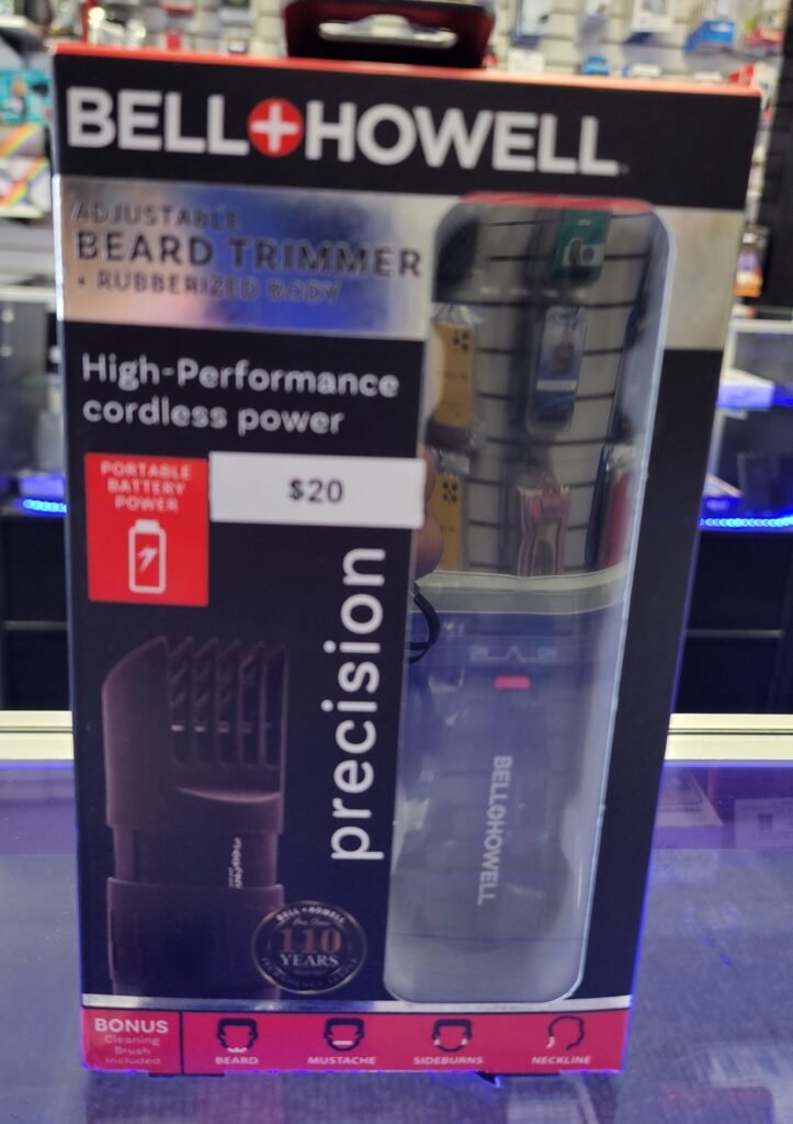 BRAND NEW BELL HOWELL BEARD TRIMMER – Eagle Tec
